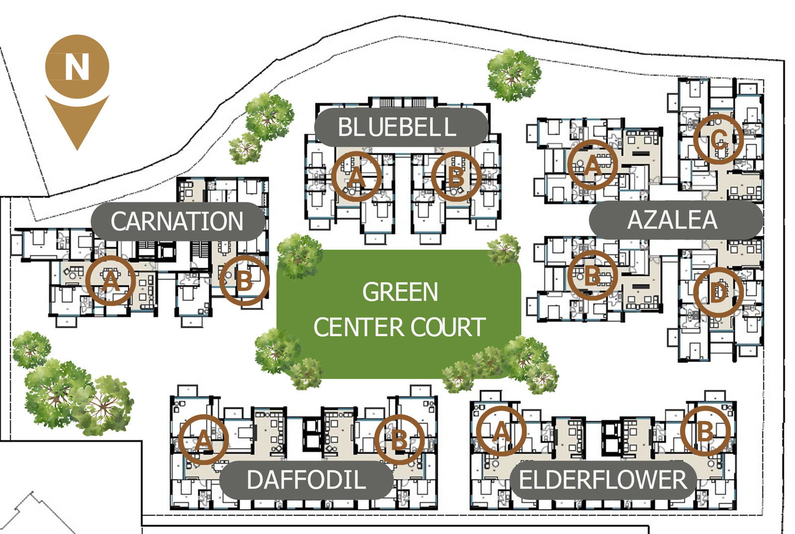 Master Plan & Layout – THE ORCHARD